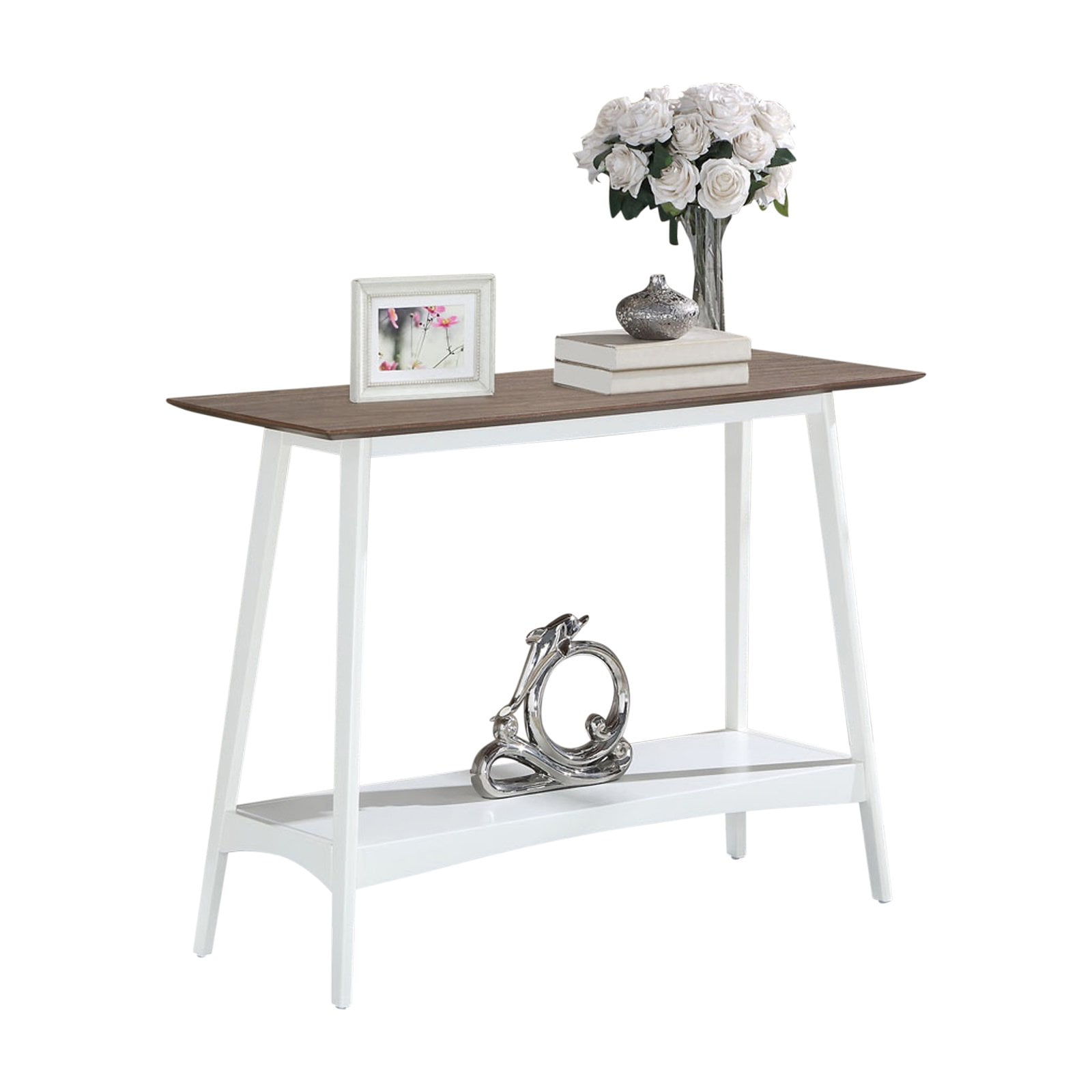 Convenience Concepts Mid-Century Modern Alpine Console Table, Multiple ...