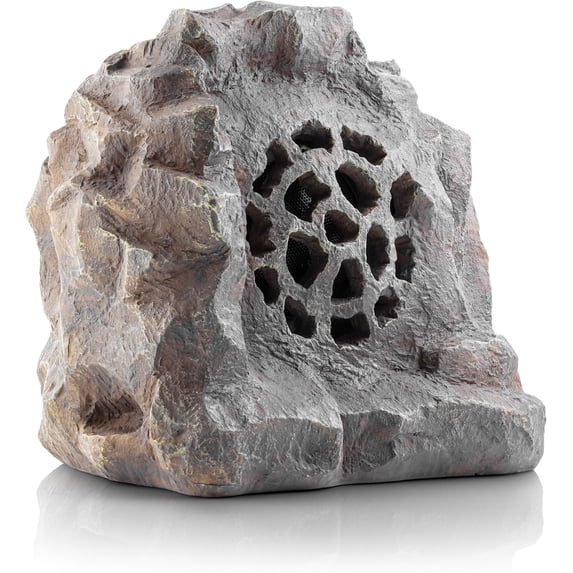 Alpine Corporat 11" Tall Waterproof Bluetooth Solar-Powered Wireless ...