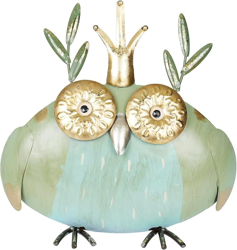 Alpine Corporation 30" Tall Outdoor Rustic Metal Bowing Crane Statue ...