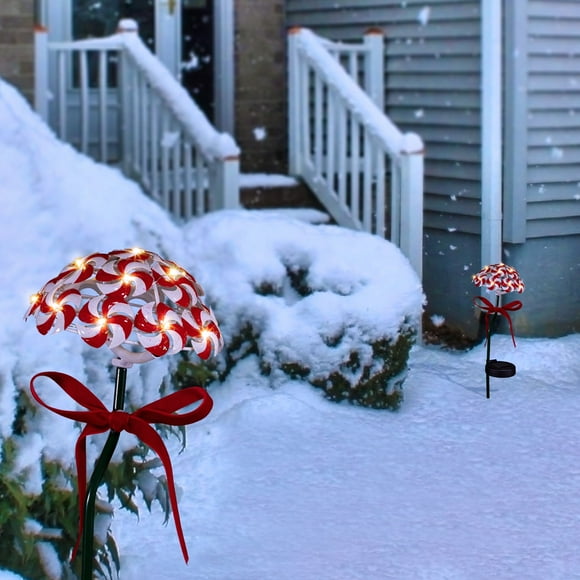 Lighted Candy Cane Stakes