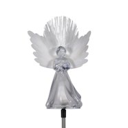 Alpine Corp Snowman & Snowflakes Solar LED Garden Stake - Walmart.com