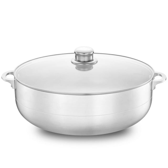 Alpine Cuisine 13-Quart Nonstick Caldero Stock Pot, Aluminum Dutch Oven ...