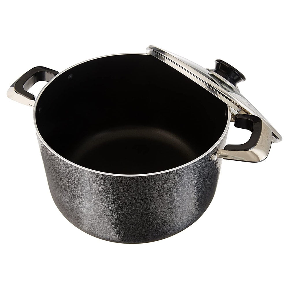 Alpine Cuisine Large 22 Quart Aluminum Non-Stick Dutch Oven Pot with ...