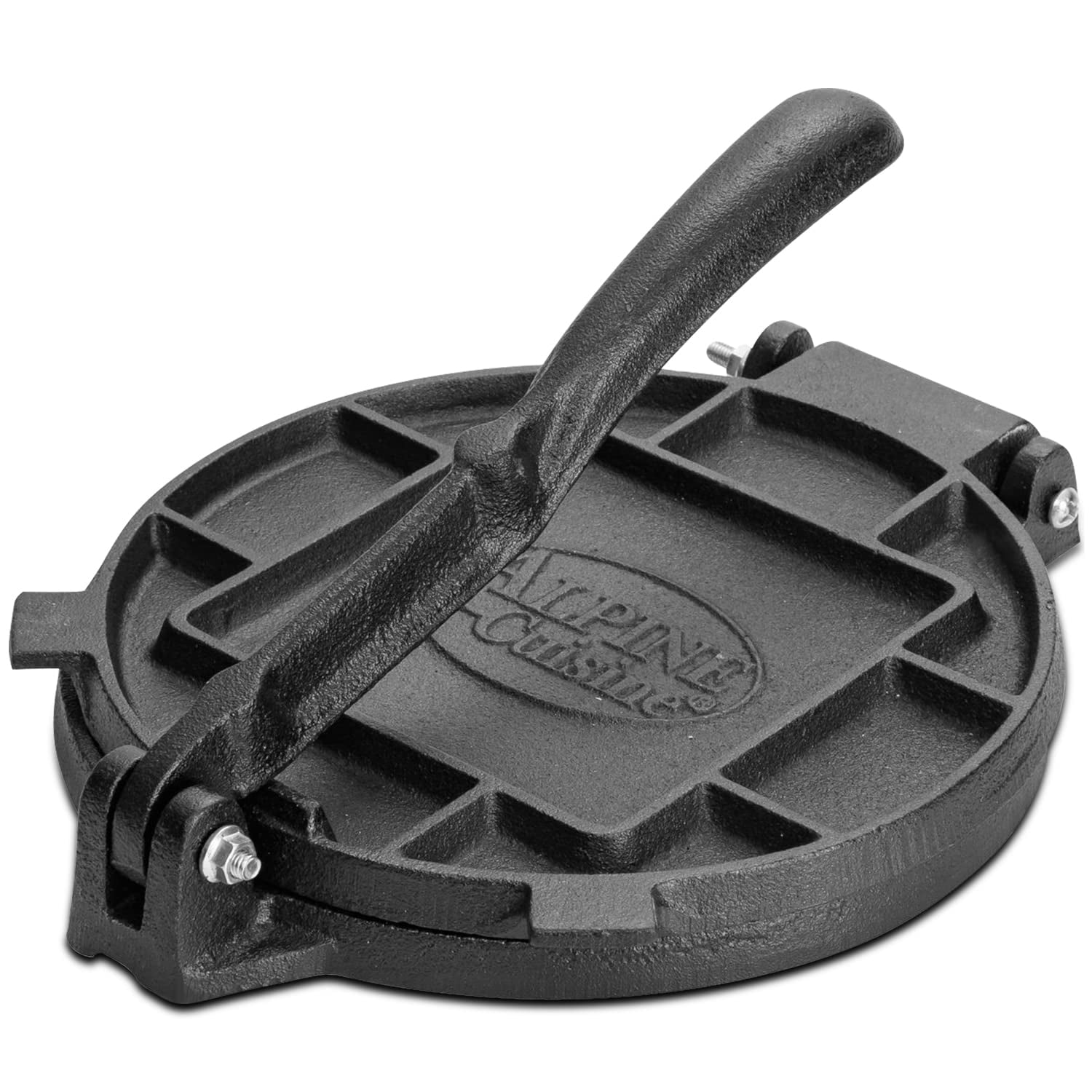 Alpine Cuisine Professional Cast Iron Tortilla Press, 7" Tortilla Maker ...