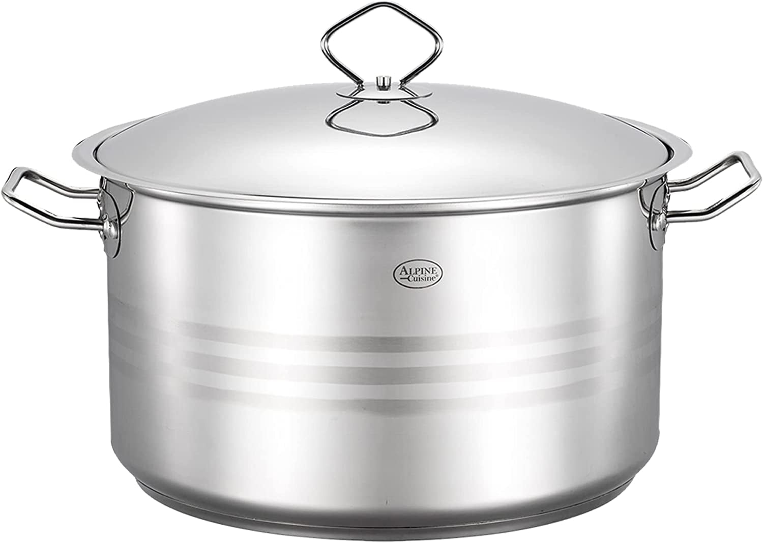 OEM Prestige Large 18/10 Stainless Steel Dutch Oven, 8-Quart Cooking ...
