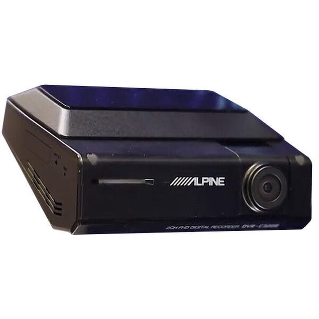 Alpine DVR-C320R HD Night Vision Dash Camera w/ Built-In WiFi, GPS ...