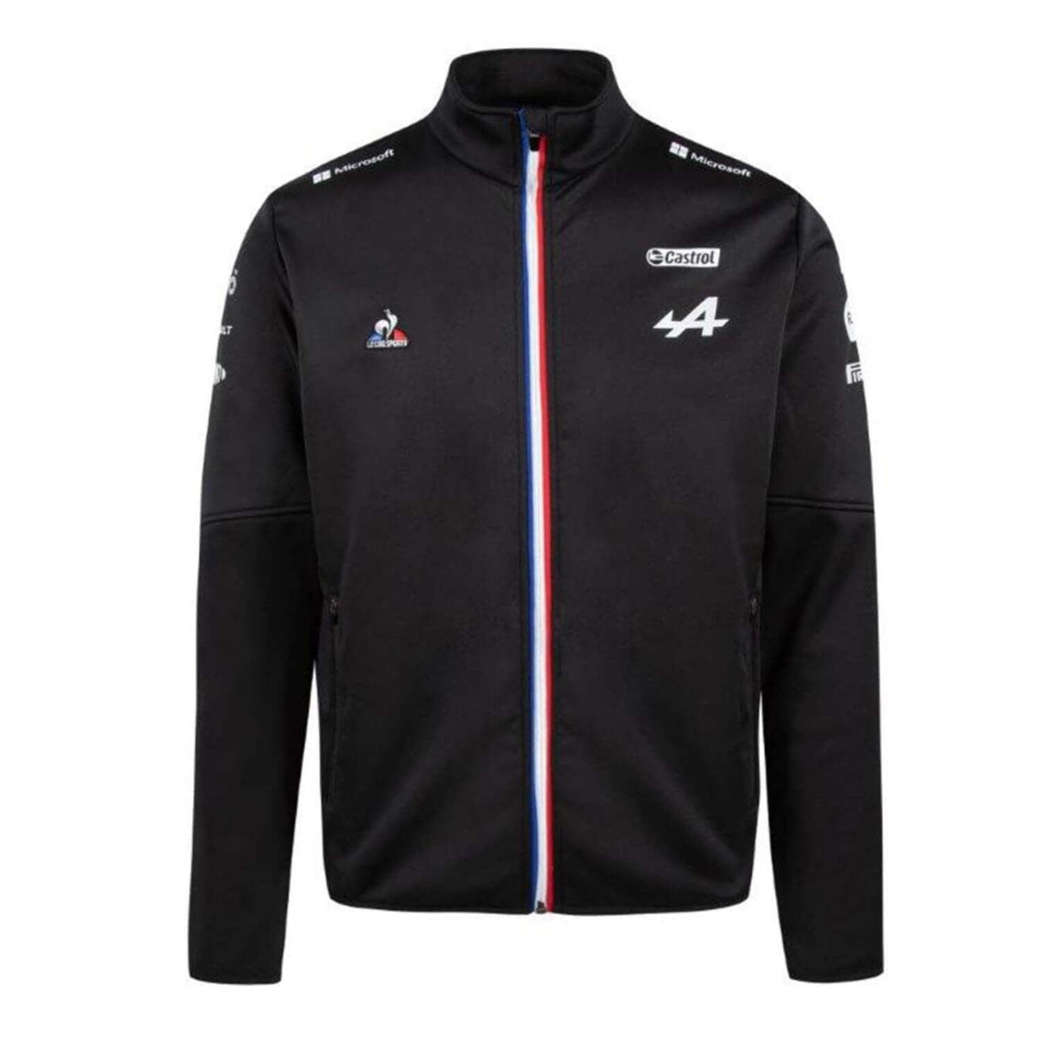 Alpine Racing F1 Men's Team Softshell Jacket - Black - Walmart.com