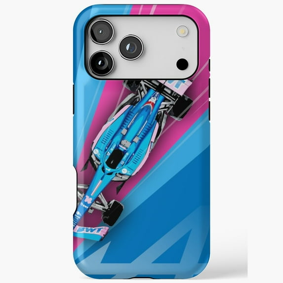 Alpine F1 Team Racing Livery iPhone Case 17 to 11 Pro Max - Walmart.com