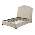 Alpine Furniture Ava Upholstered Platform Bed, Multiple Sizes - Walmart.com