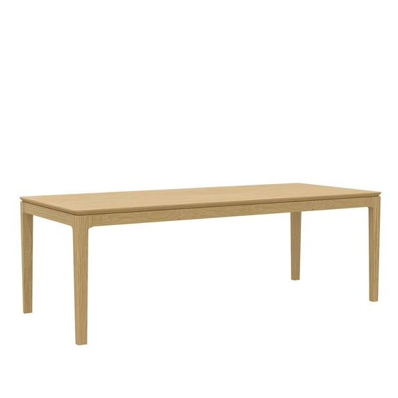 Alpine Furniture Cove Rectangular Extension Dining Table, Light Oak - Walmart.com