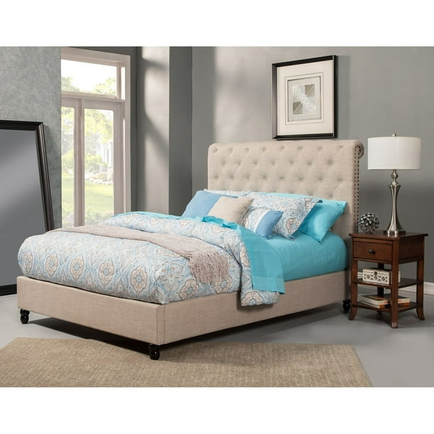Alpine Furniture Savannah Platform Bed, Multiple Sizes - Walmart.com