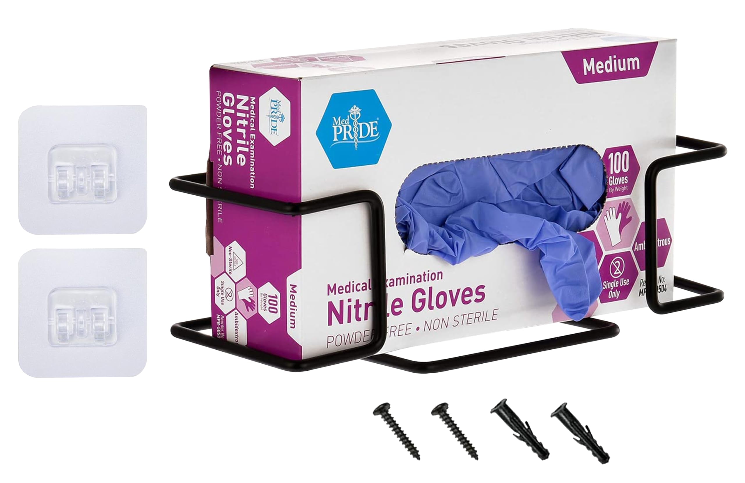 Alpine Glove Holder, Wall Mount Latex Wire Glove Holder, Disposable ...