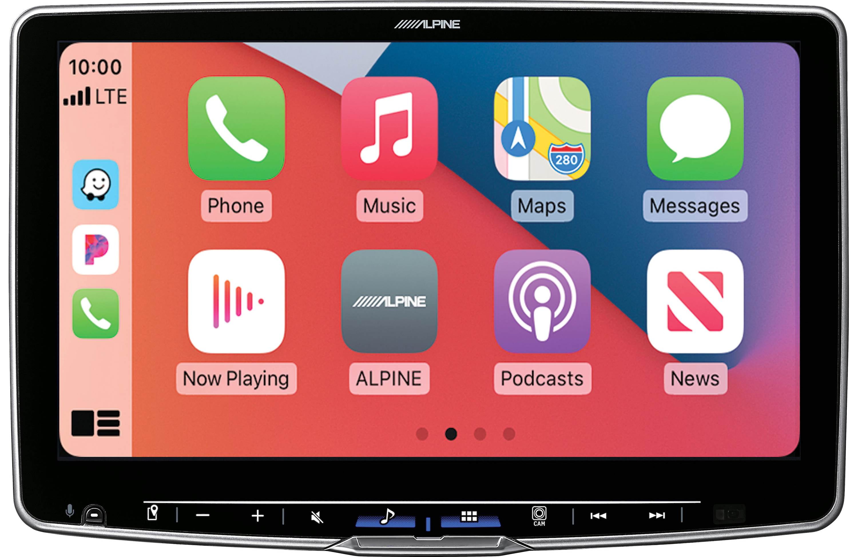 Alpine ILX-F511 Halo11 Multimedia Receiver with 11" Floating Touchscreen Display - Walmart.com