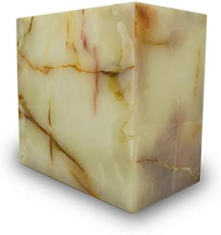 Alpine Hand-Carved Marble Cremation Urn for Human Ashes Adult Male or ...