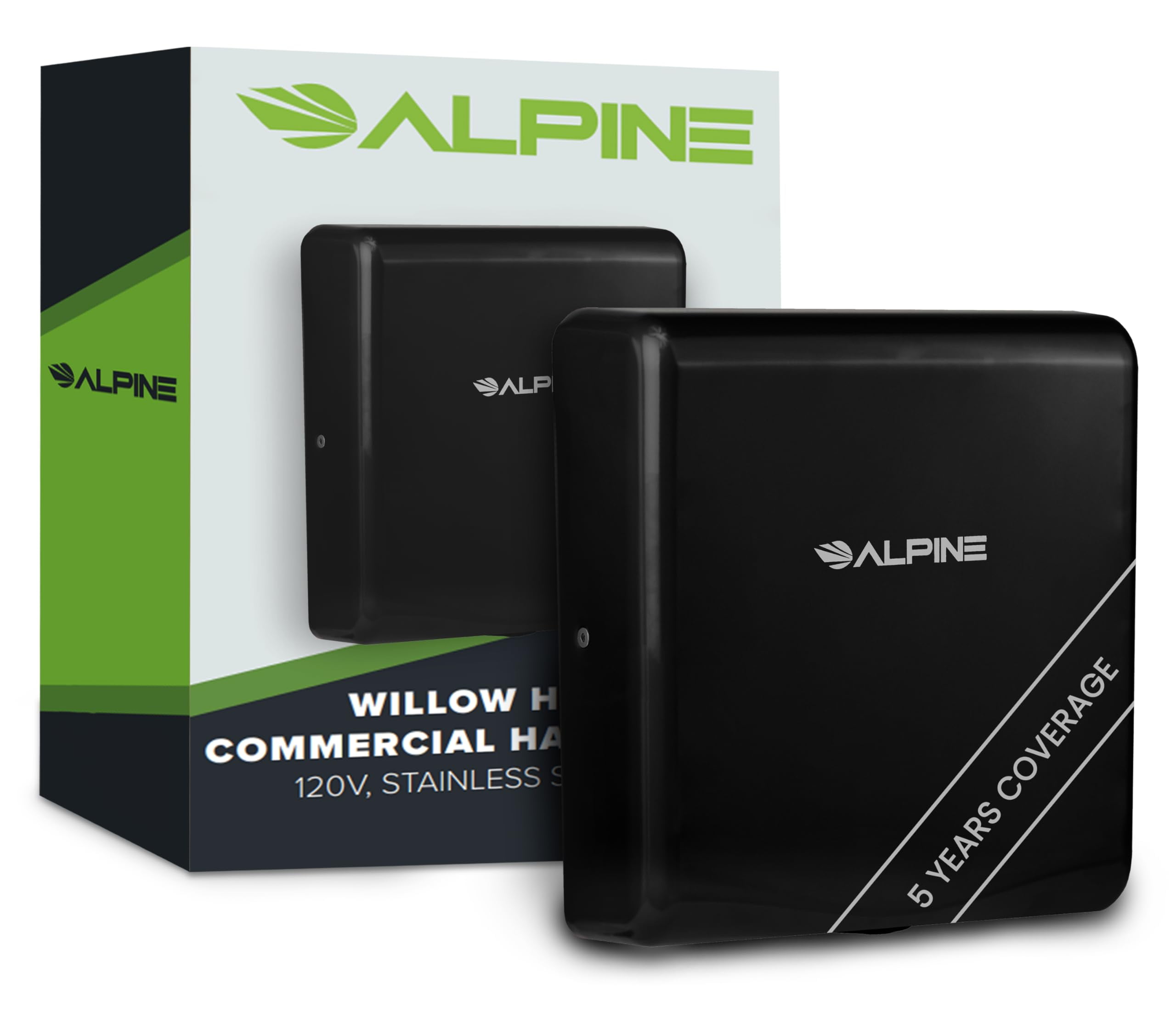 Alpine Hand Dryers for Bathrooms Commercial Extreme Speed Automatic ...