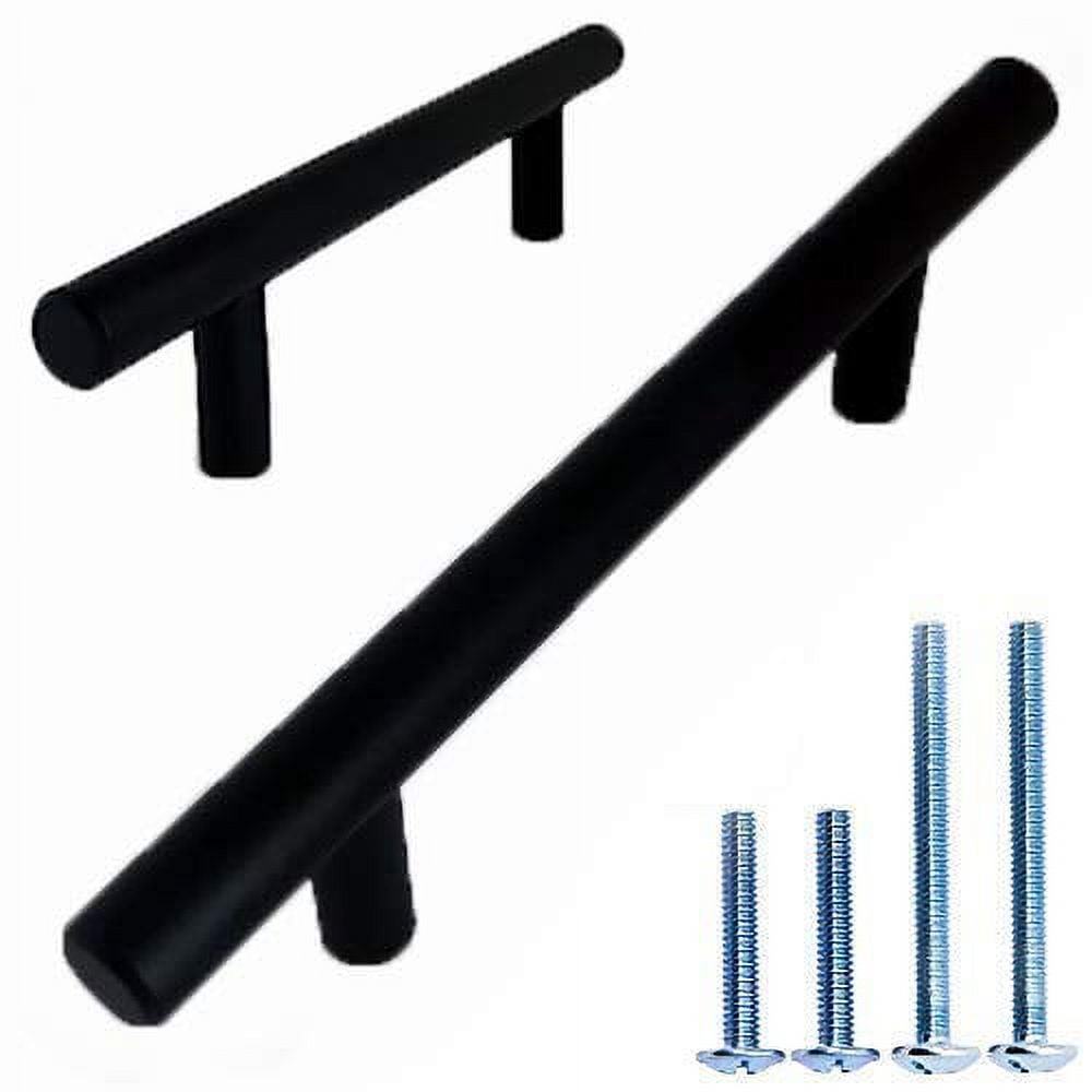 Alpine Hardware Solid Euro Style Bar Handle Pull | 25Pack ~3" Hole ...