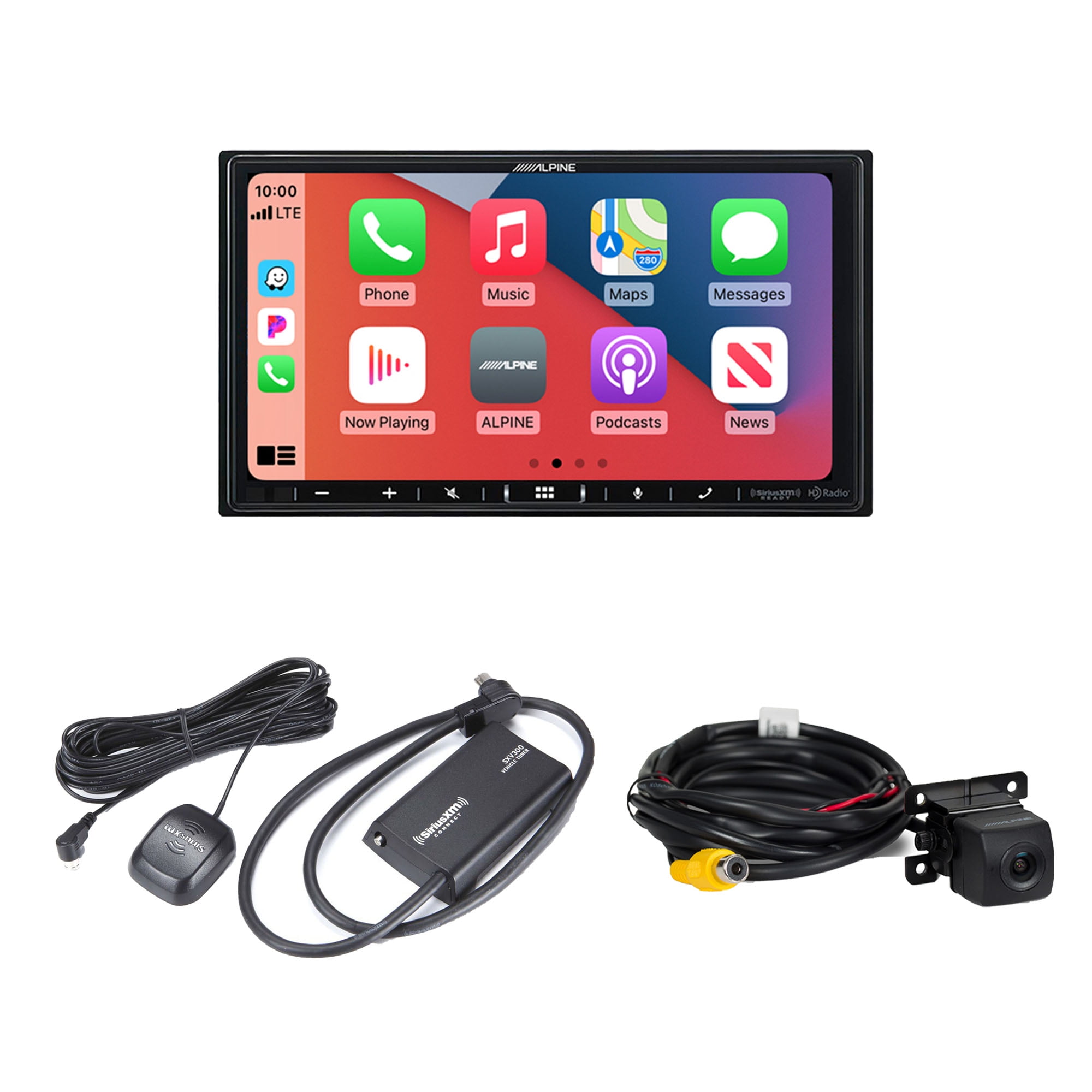 Alpine ILX-407 7-inch Multimedia Receiver with SXV300v1 Satellite Tuner ...
