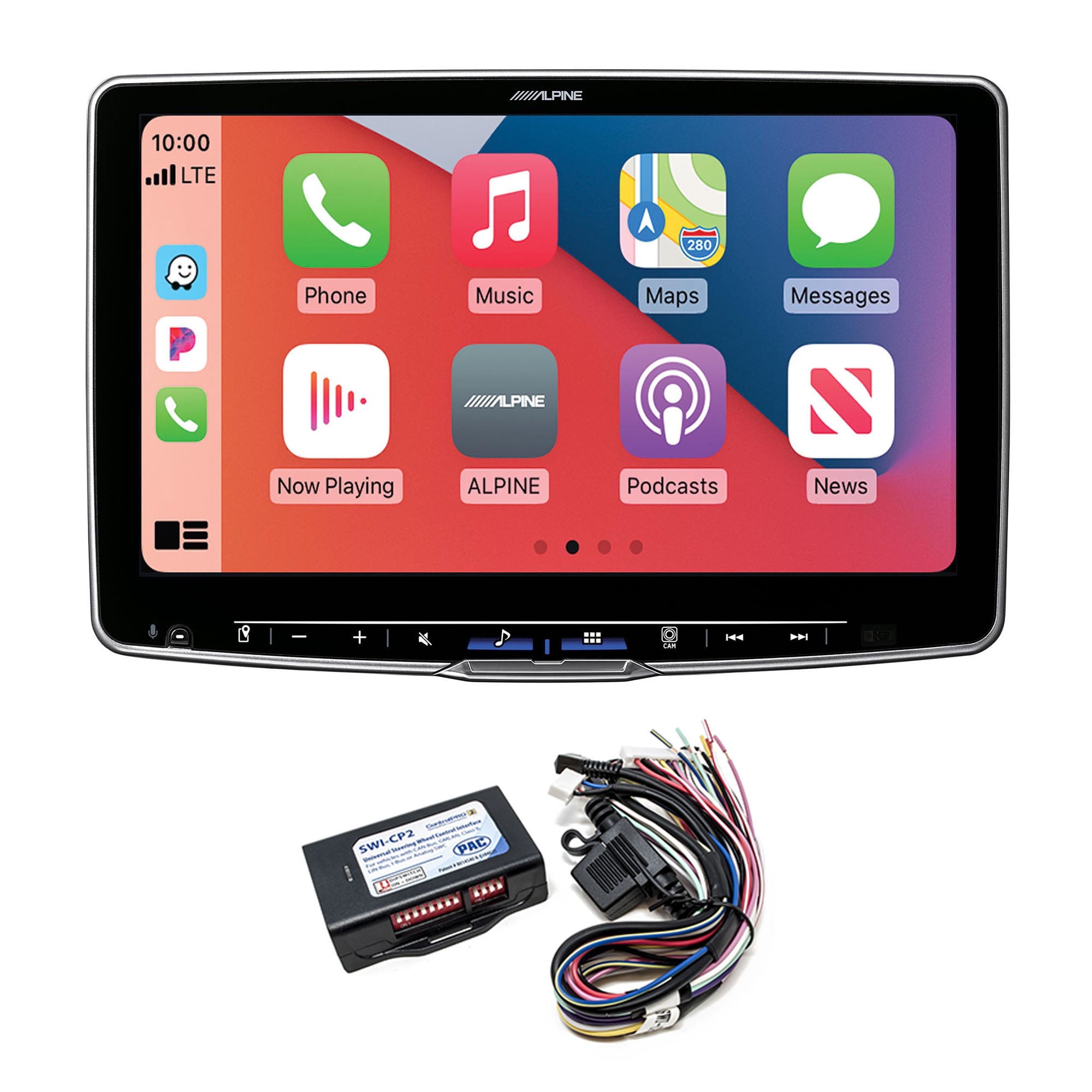 Alpine ILX-F511 Halo11 Multimedia Receiver with 11" Floating ...