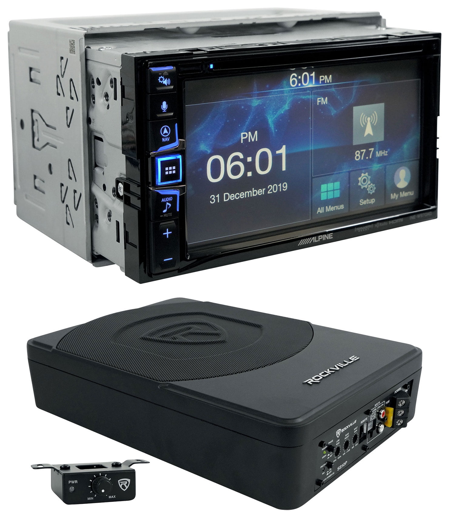 "Alpine INE-W970HD 6.5"" Multimedia, Audio Stereo, CarPlay/Android Auto ...