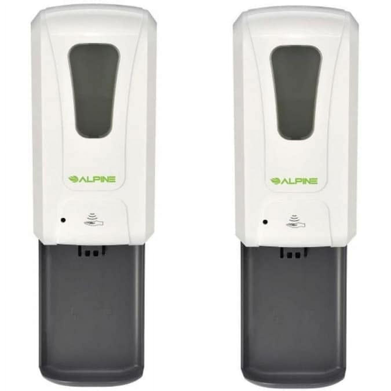 Alpine Industries 1200 ml. Wall Mount Automatic Gel Hand Sanitizer Soap ...