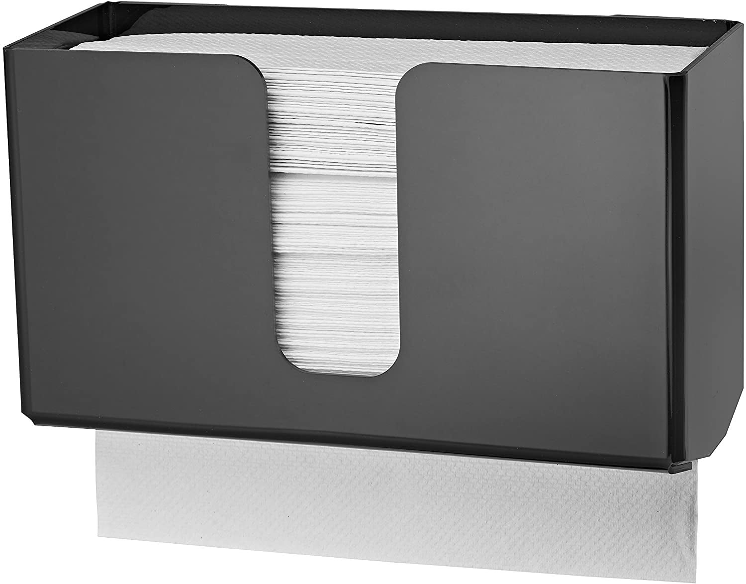 Alpine Industries Acrylic Multifold Paper Towel Dispenser, Wall Mounted ...