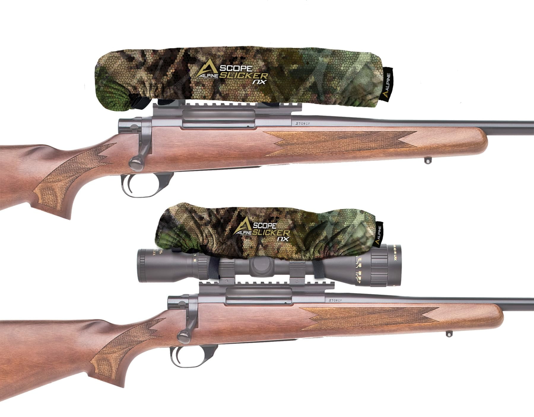 Alpine Innovations Slicker NX2 Hunting Rifle Scope Cover, Large fits 14 ...