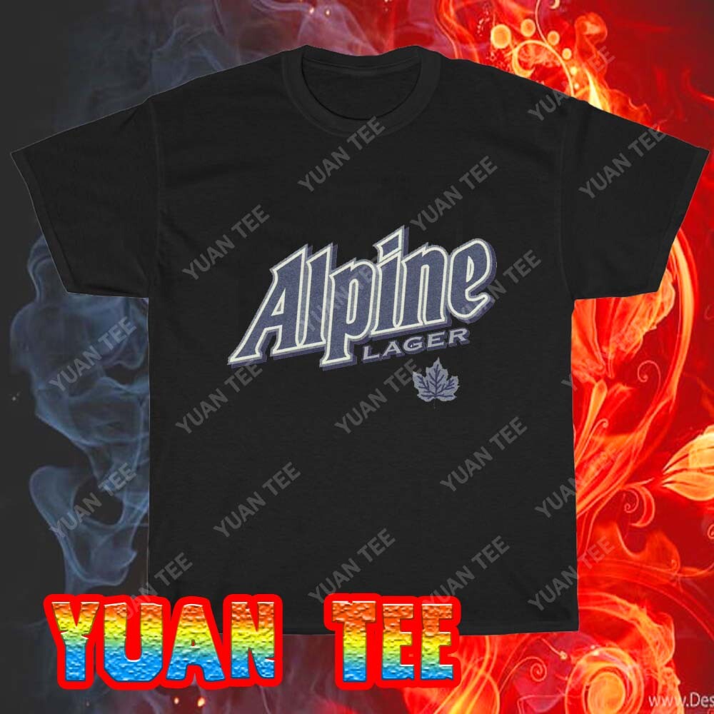 Alpine Lager Classic Logo T-Shirt Funny Logo Tee T-Shirt Size S to 5XL ...