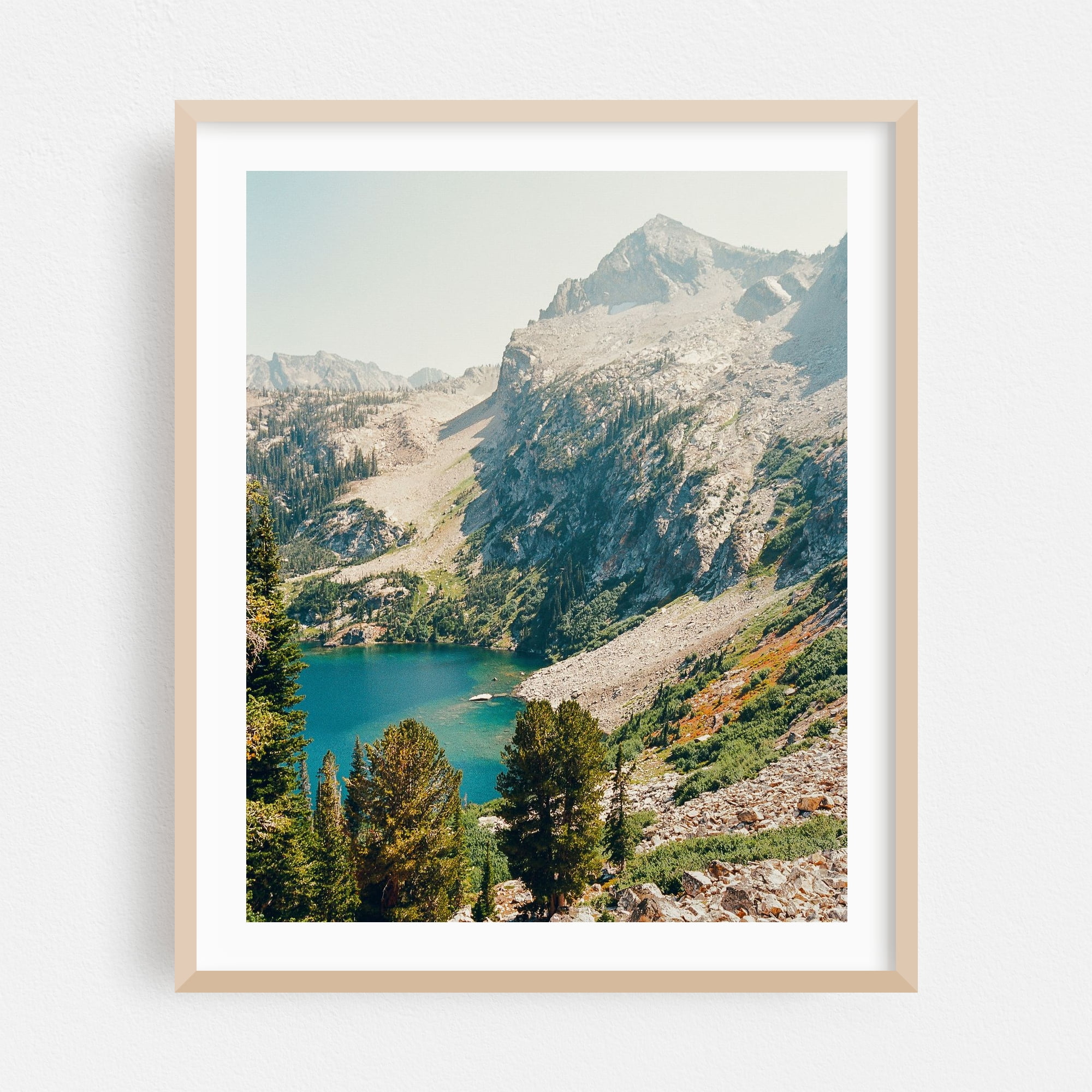 Alpine Lake - Stanley Idaho Photography Mountain Landscape Nature ...