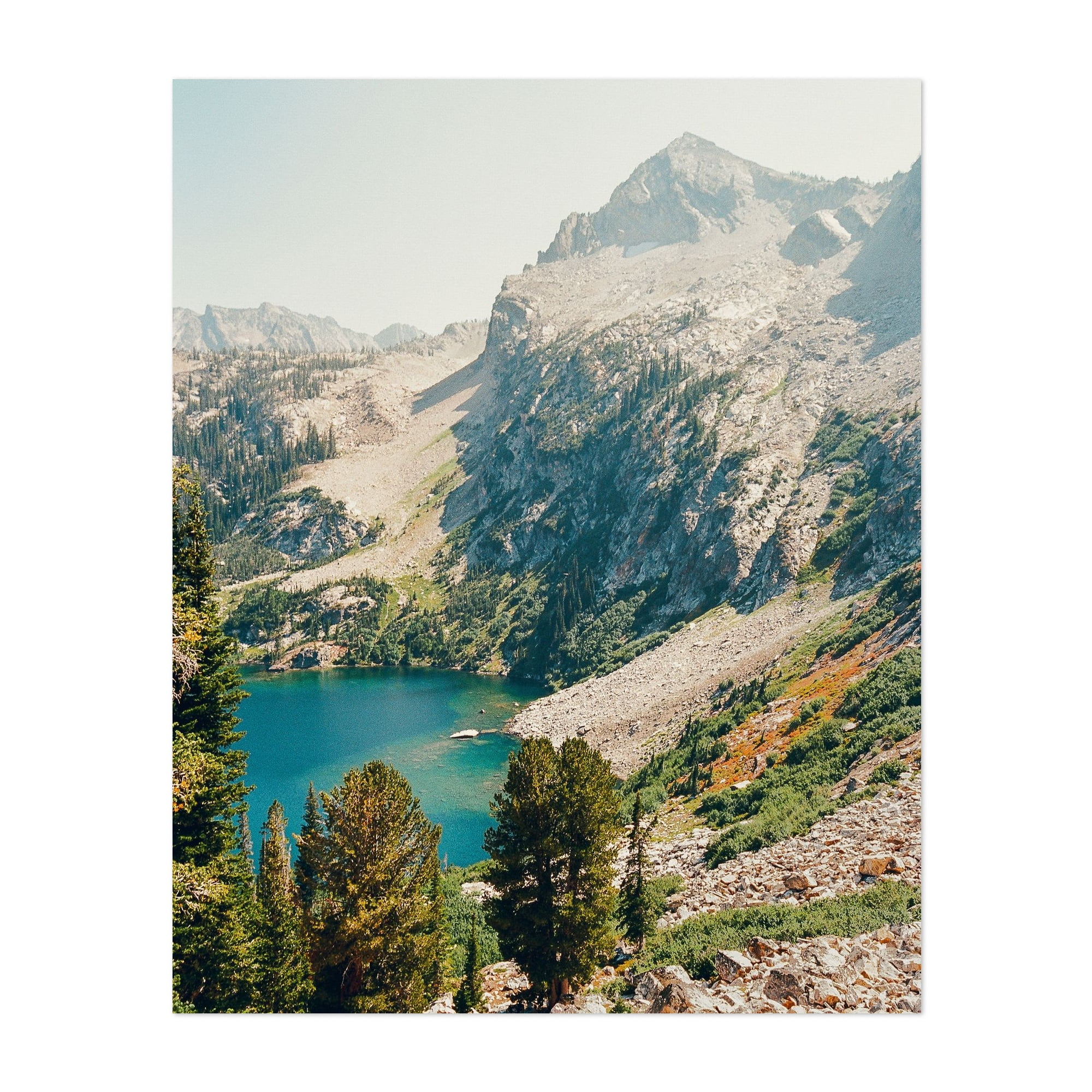 Alpine Lake - Stanley Idaho Photography Mountain Landscape Nature ...