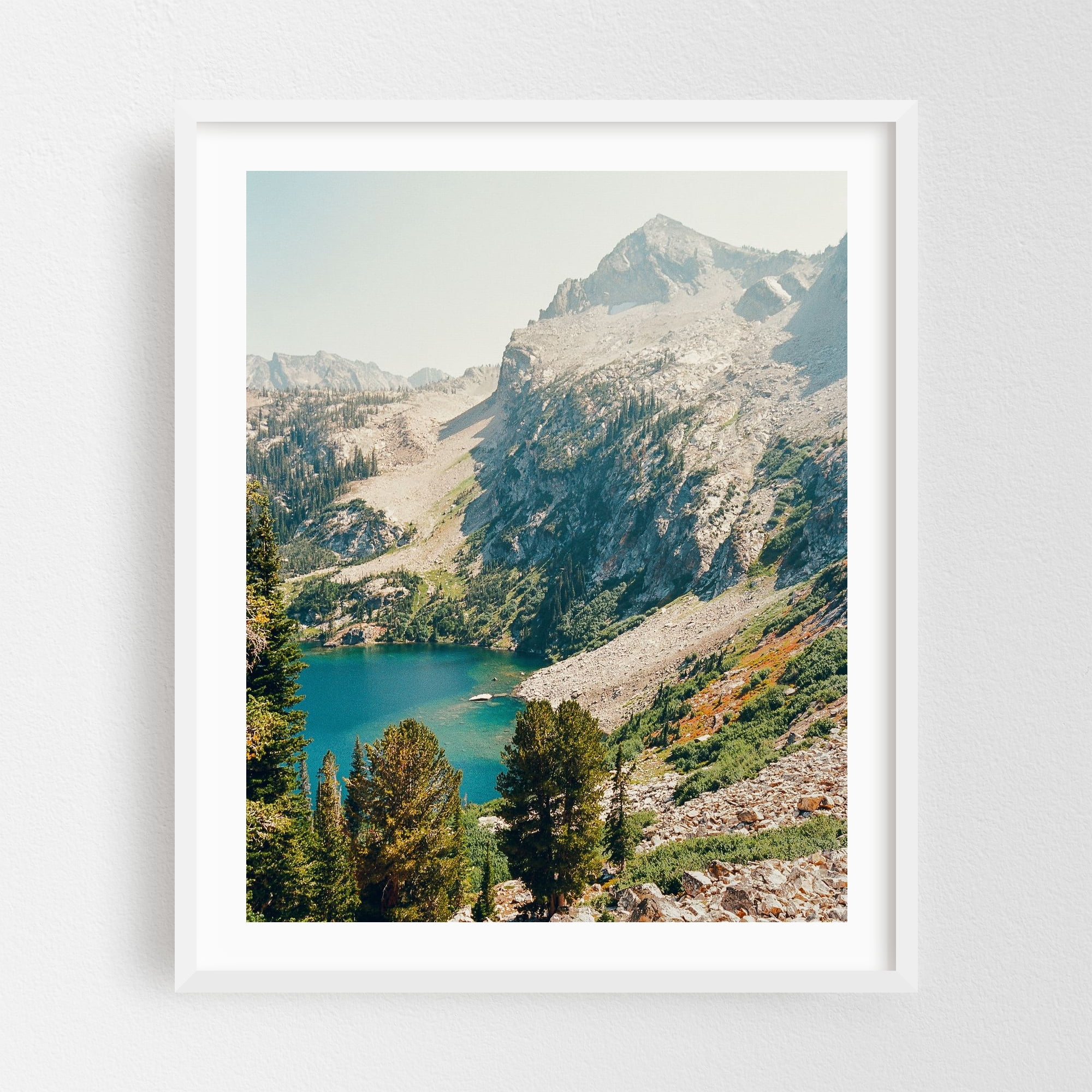 Alpine Lake - Stanley Idaho Photography Mountain Landscape Nature ...