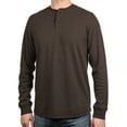 Alpine Lakes Men's Long Sleeve Thermal Henley Shirt with Faux Horn ...