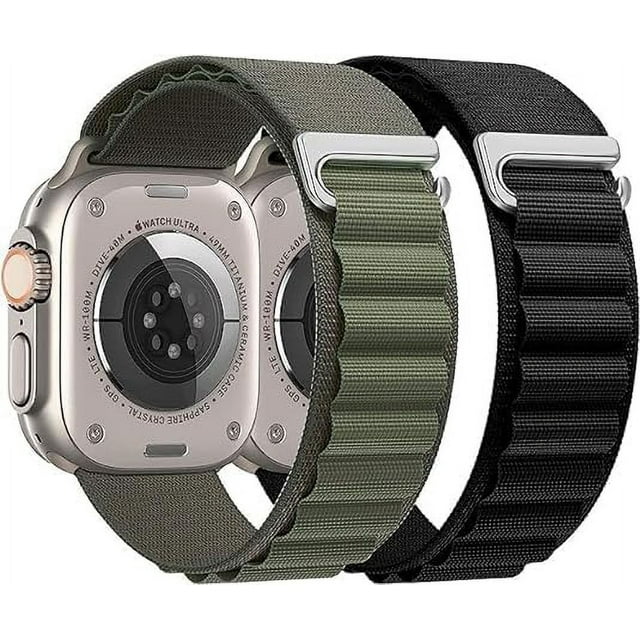Alpine Loop Nylon Band Compatible with Apple Watch Ultra Band 49mm Men ...