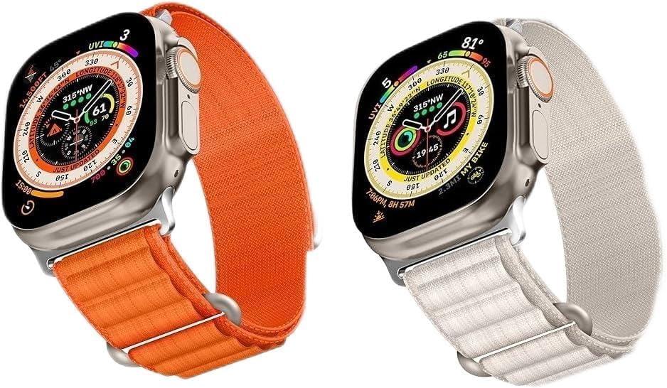 Alpine Loop Nylon Band Compatible with Apple Watch Ultra Band 49mm Men ...