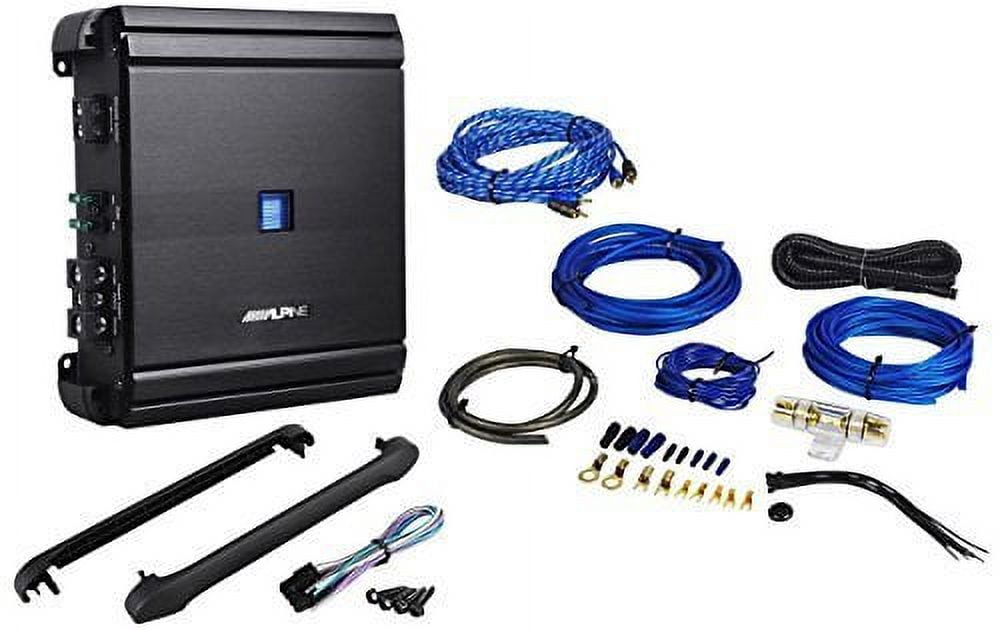 Alpine RV-M500 500 Watt RMS Vehicle Audio Amplifier - Walmart.com