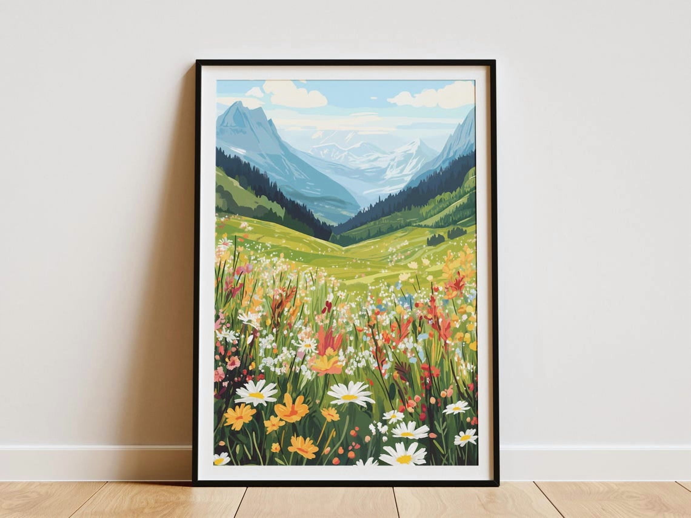 Alpine Meadow Flower Wildflower Meadow Spring Flowers Mountain ...