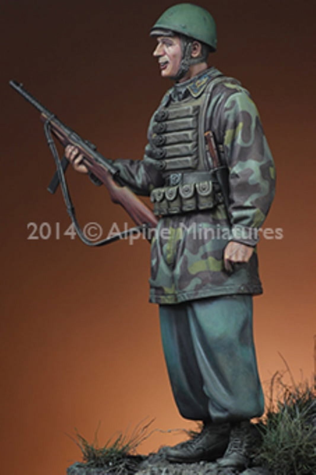 Alpine Miniatures 1:16 Italian Paratrooper Nembo Division - Resin ...