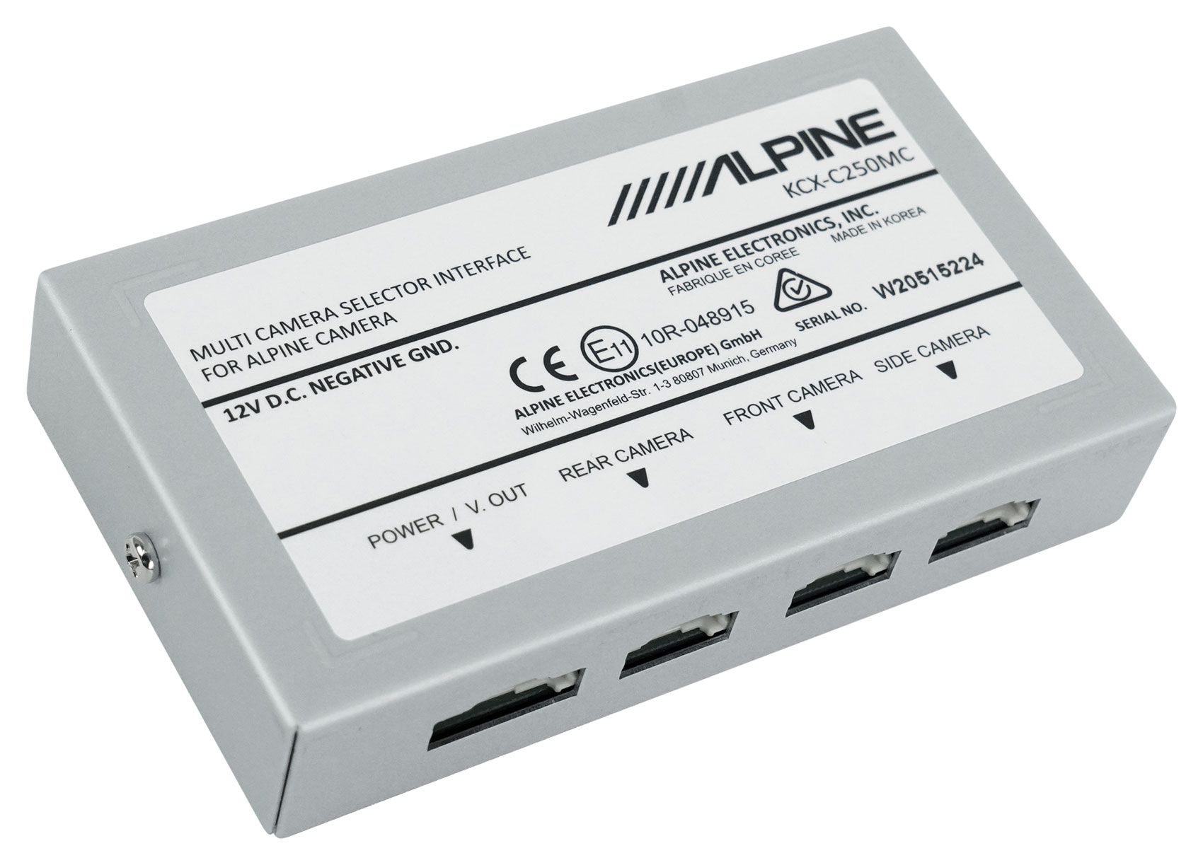 Alpine Multi-Camera Selector for Alpine Cameras - KCX-C250MC - Walmart.com