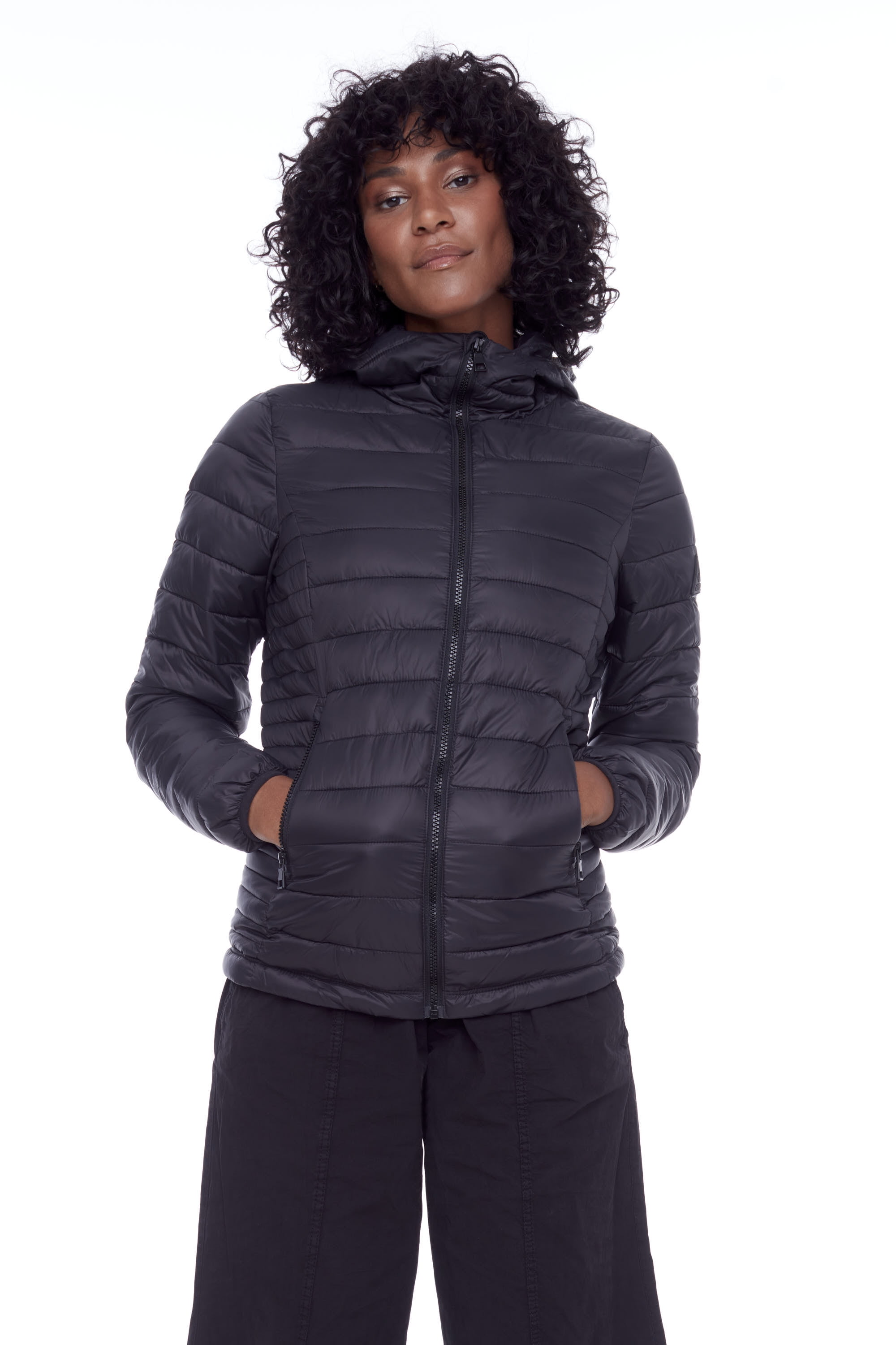Alpine North Women's Vegan Down Packable Puffer - Lightweight, Weather ...