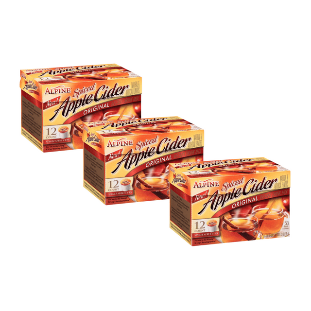 Alpine Original Spiced Apple Cider Instant Drink Mix, 0.81 oz, 12 CT ...