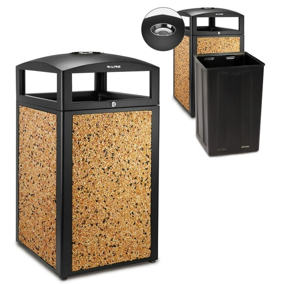 Locking Garbage Cans for Home Waste Management in Various Sizes