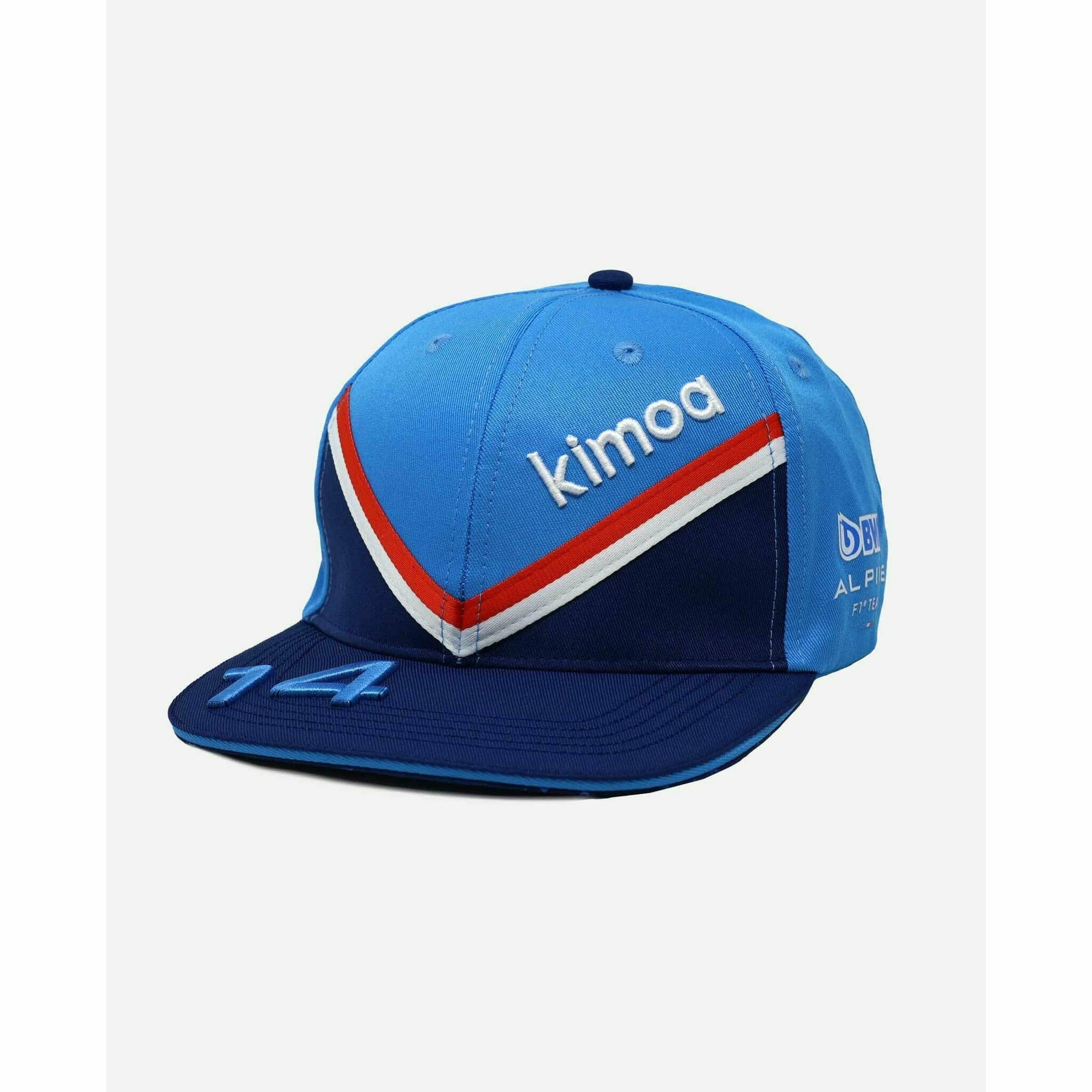 Alpine Racing F1 Kimoa Team Fernando Alonso French GP Hat Flatbrim ...