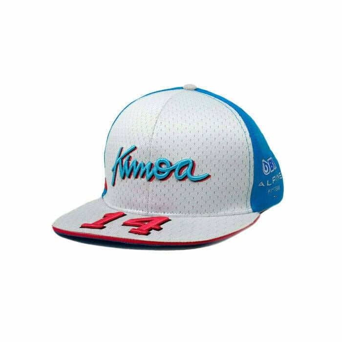 Alpine Racing F1 Kimoa Team Fernando Alonso Miami GP Hat - White ...