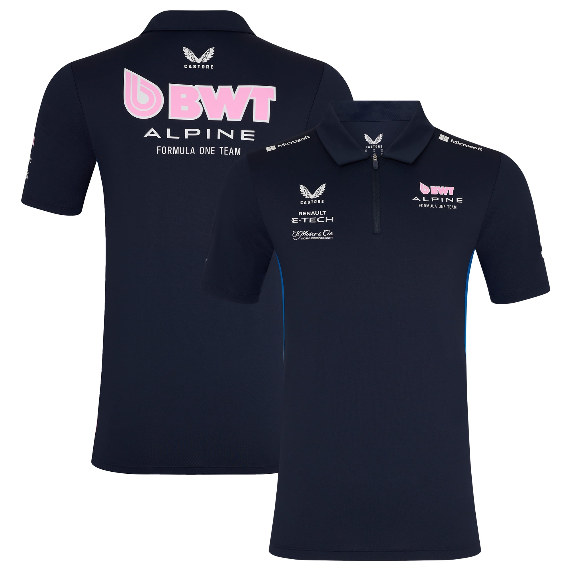 Men's Castore Navy Alpine 2025 Team Wear Polo - Walmart.com