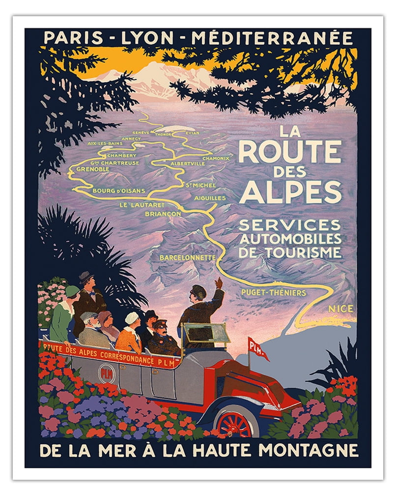 The Alpine Route - From the Sea to High Mountains - Paris-Lyon ...