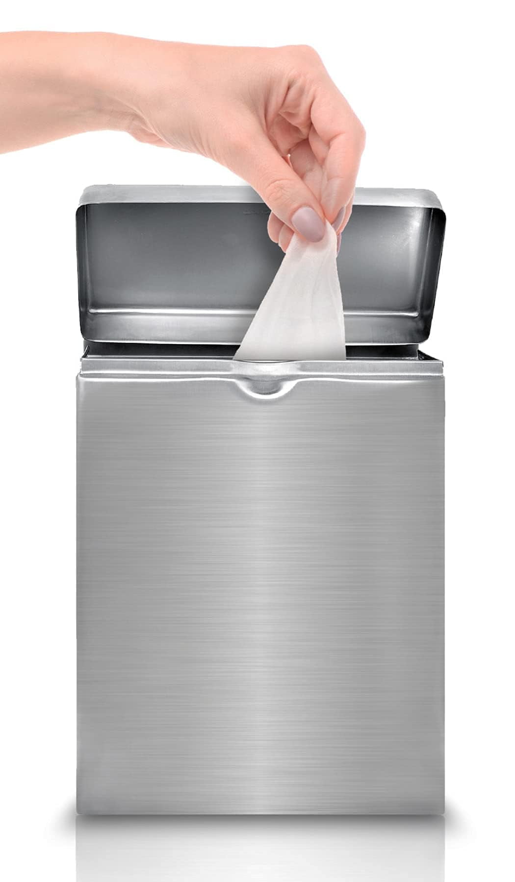 Alpine Sanitary Napkin Receptacle – Wall Mounted Tampon Holder For ...