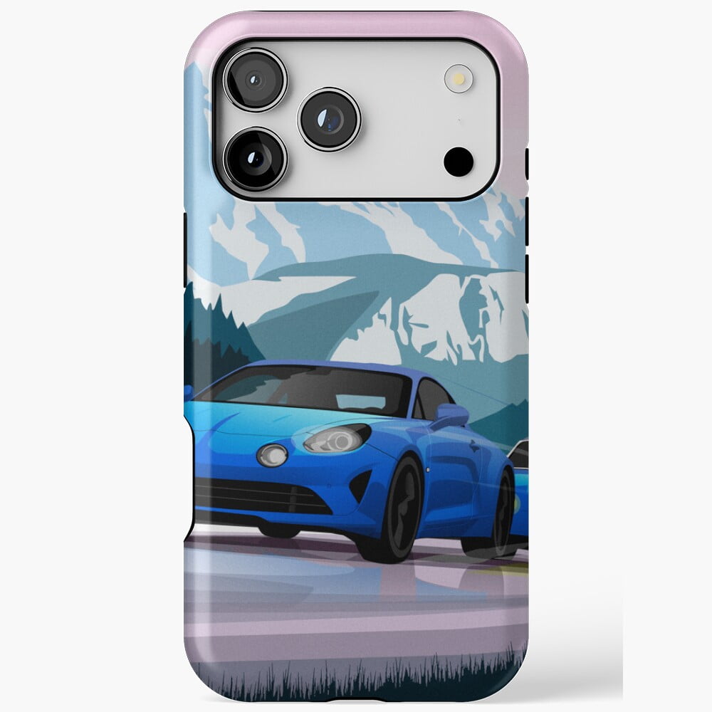 Alpine Skiing Winter Sport Art iPhone Case 17 16 15 14 13 12 11 Pro Max ...