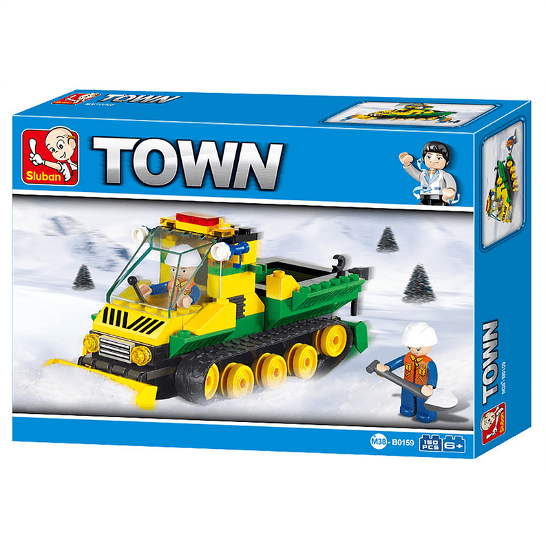 Alpine Snow Compactor Building Brick Kit (150 Pcs) - Walmart.com
