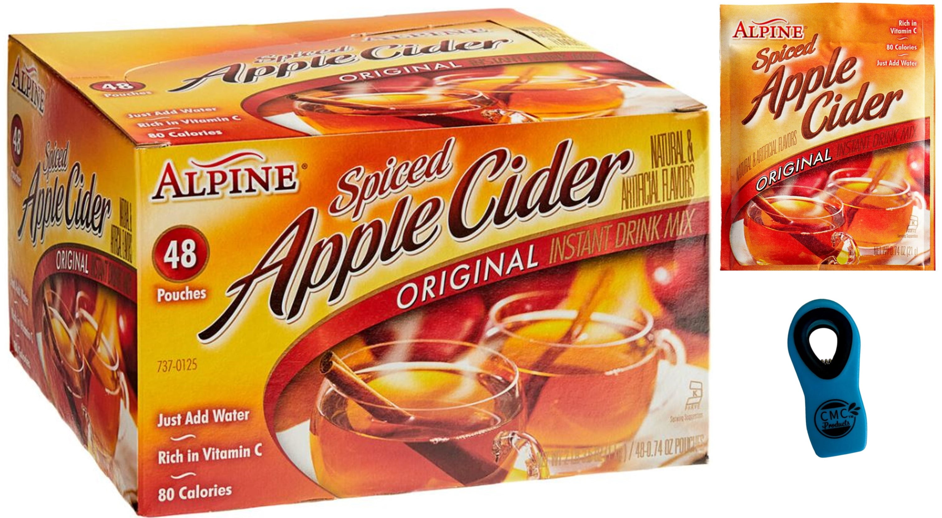 Alpine Spiced Apple Cider Instant Drink Mix (48 pk.) with Custom CMC ...