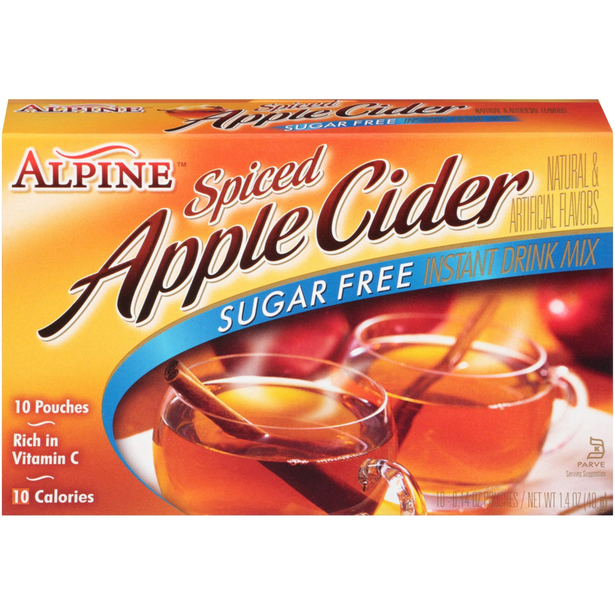 Alpine Sugar-Free Spiced Apple Cider Mix - Pack of 2 - Walmart.com