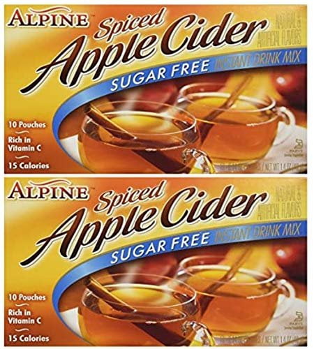 Alpine Sugar-Free Spiced Apple Cider Mix - Pack of 2 - Walmart.com